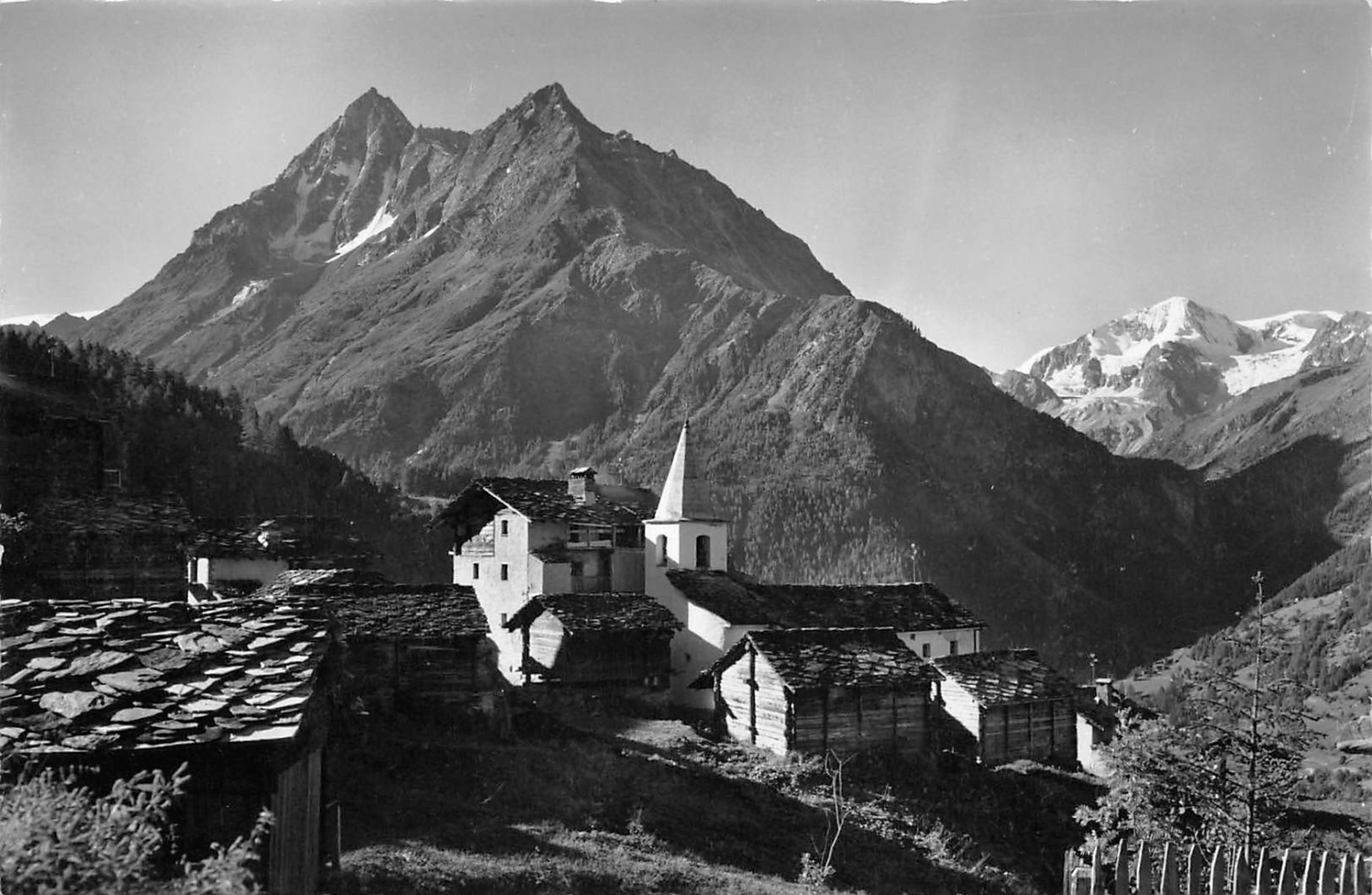 La Sage, Val d’Hérens, Photo E. Gyger – Ansichtskarten Shop | AK-Fundus