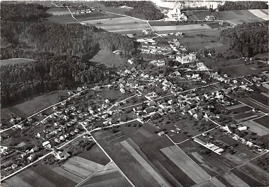 Safnern bei Biel, Fliegeraufnahme – Ansichtskarten Shop | AK-Fundus
